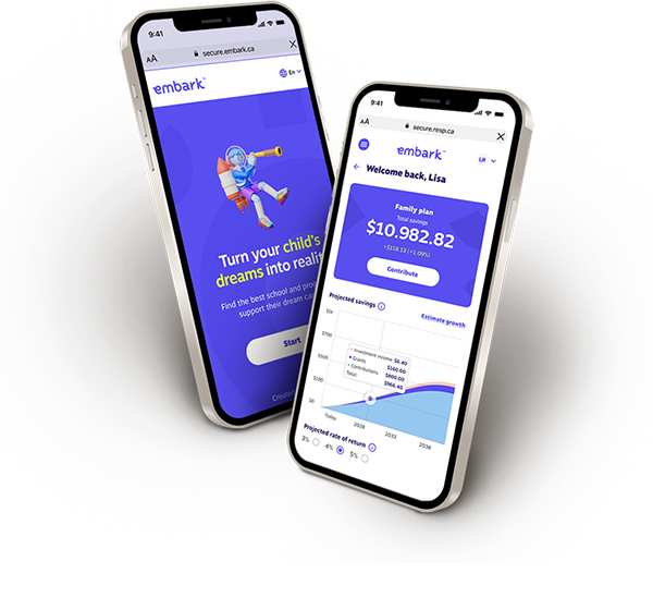 Embark: Simplifying education savings (RESPs) and planning