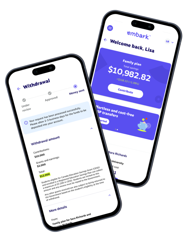 Embark RESP Student Plan for Smarter Savings