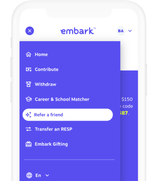 Refer a Friend and Earn Rewards | Embark