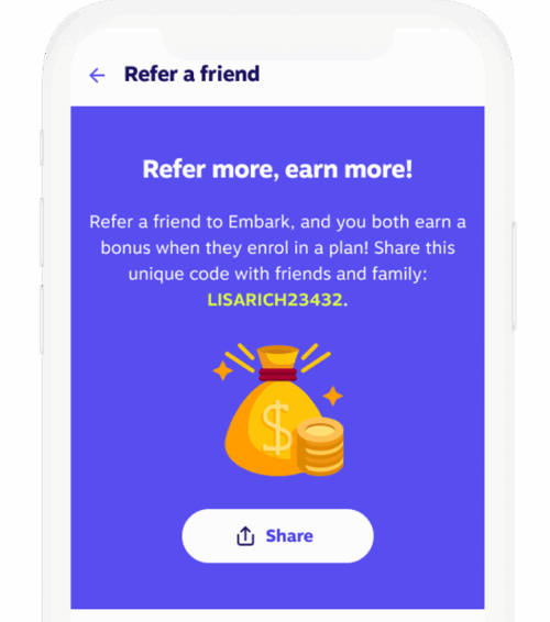 Refer a Friend and Earn Rewards | Embark